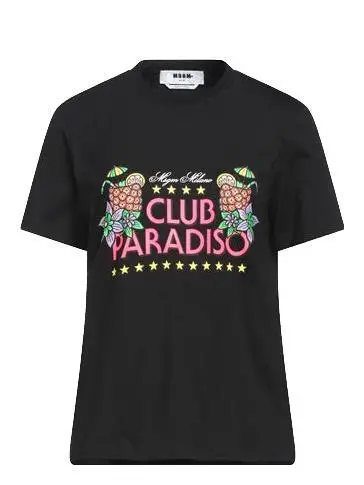 MSGM Printed T-shirt - Black