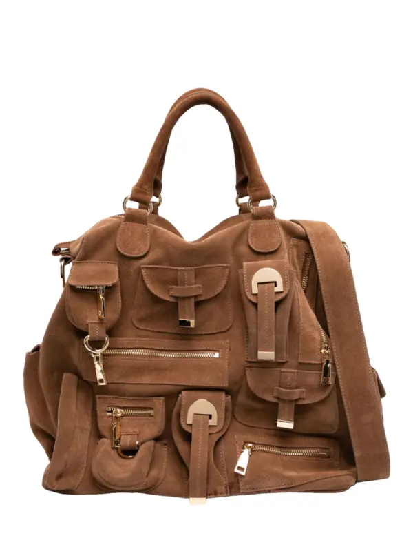 Cynthia Rowley Cargo Pocket Shoulder Bag - Brown