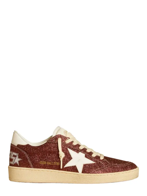 Golden Goose Ball Star Sneakers - Red