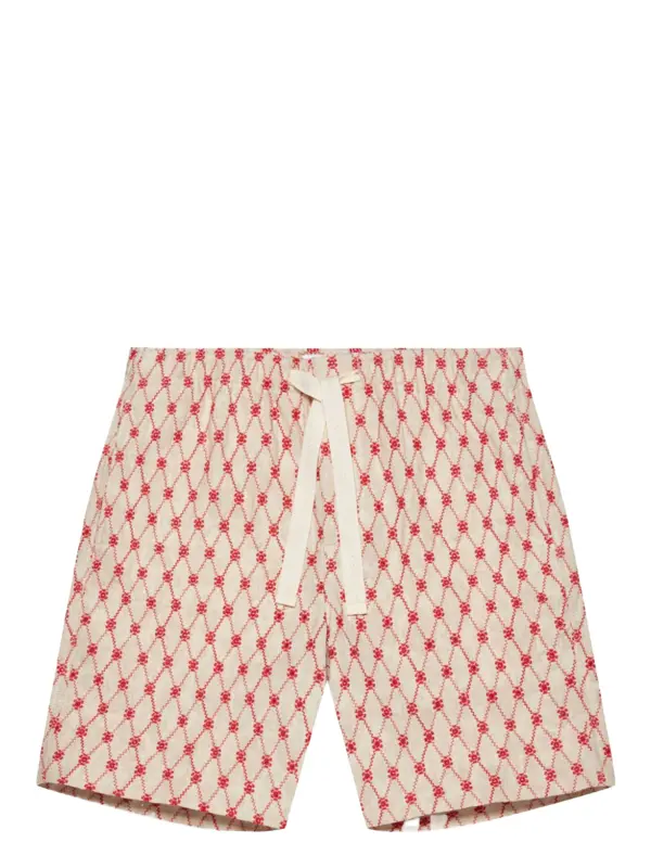 Orlebar Brown Alex Lattice Short - Neutrals