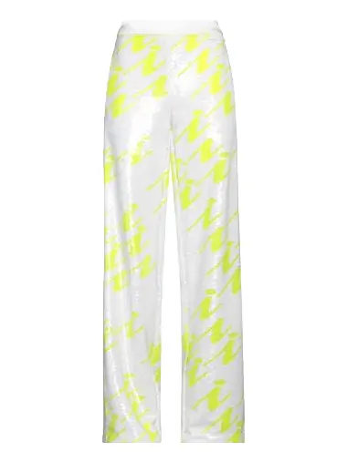 Iceberg Sequined Flared Pants - White