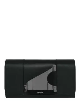 Perrin L'eiffel Classic Clutch - Black Ruthenium