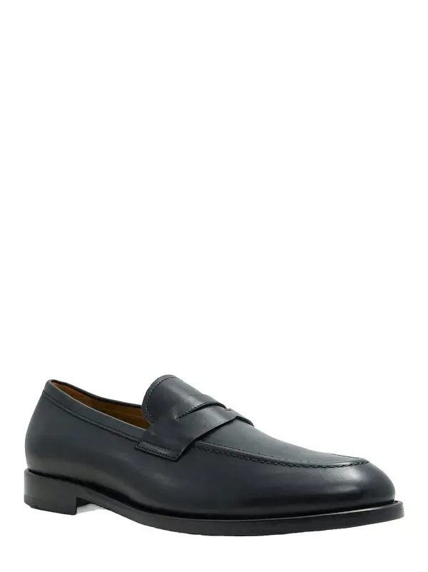 Brooks Brothers Greenwich Penny Loafer - Black