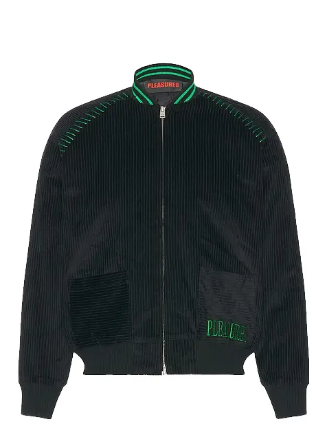 PLEASURES Strikeout Cord Jacket - Black