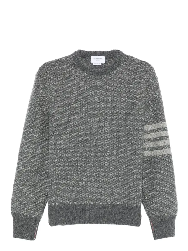 Thom Browne 4-bar Sweater - Grey