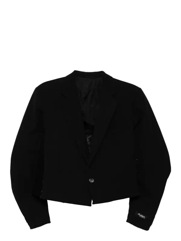 PROTOTYPES Cropped Blazer - Black