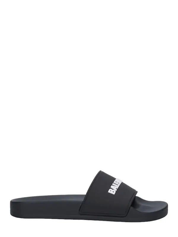 Balenciaga Slides - Black