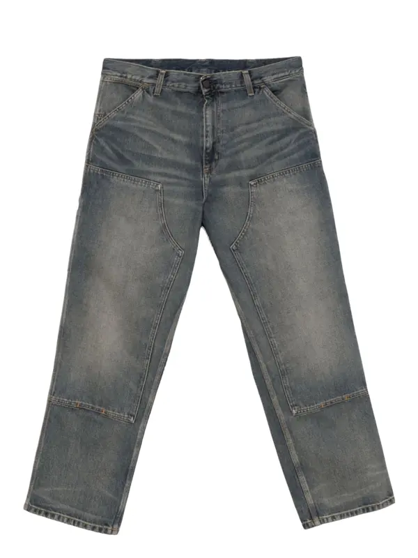 Carhartt Work In Progress Double Knee Jeans - Blue