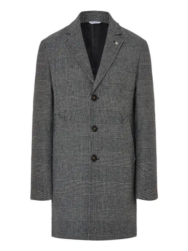MANUEL RITZ Single-breasted Coat - Grey