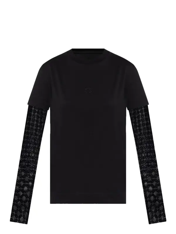 Givenchy Overlapped T-shirt - Black