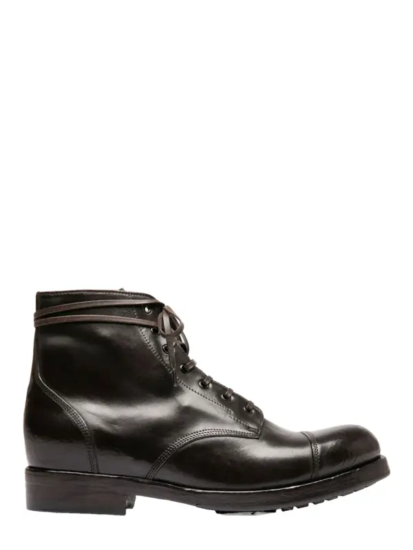 Officine Creative Leather Lace-up Boots - Brown