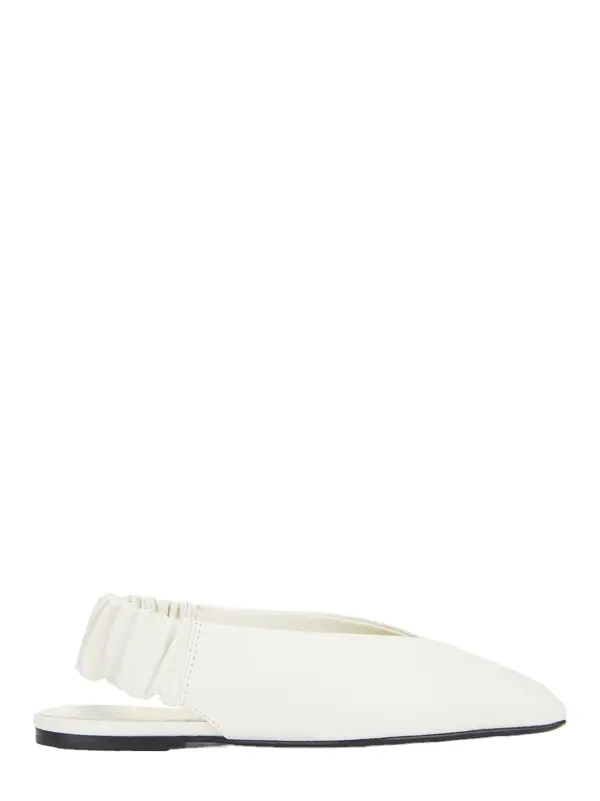 ST. AGNI Envelope Slingback Flat - Tofu