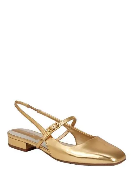 Franco Sarto Destin Slingback Flat - Gold