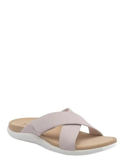 ABEO Laguna Slides - Pink Leather - Regular