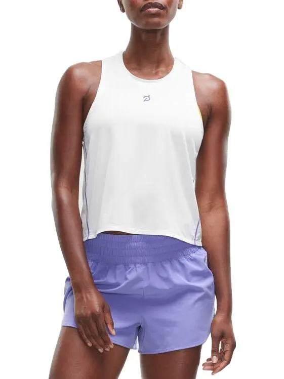 PELOTON Distance Run Tank Top - White