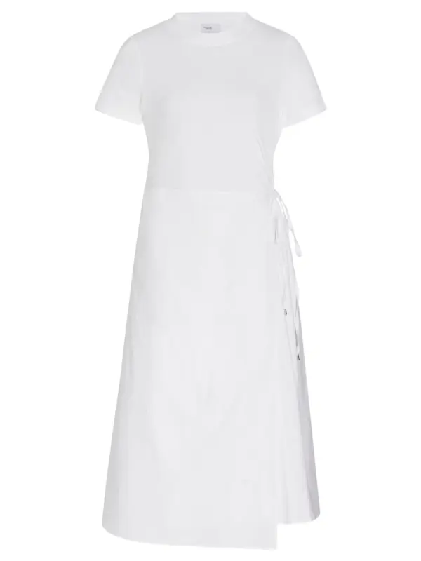 Rosetta Getty Short-sleeve T-shirt Dress - White