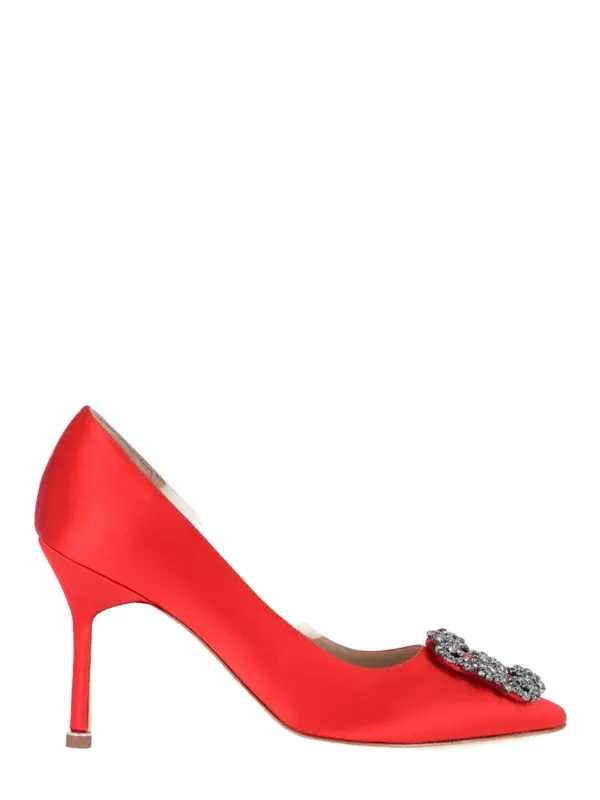 Manolo Blahnik Hangisi 090 Pumps - Red