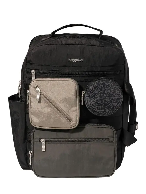 BAGGALLINI Snap & Go Modular Backpack - Black