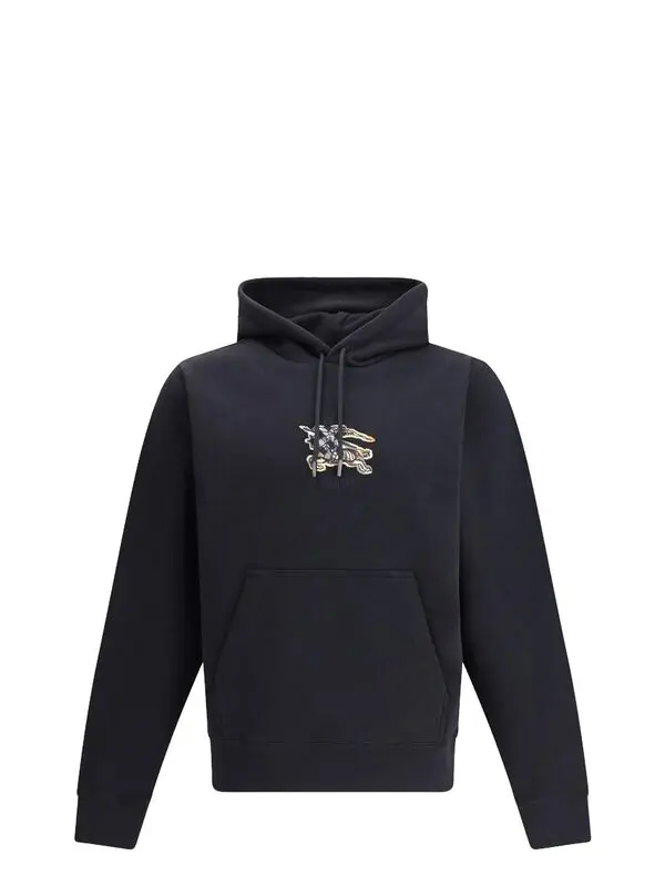 Burberry Ekd Hoodie - Black
