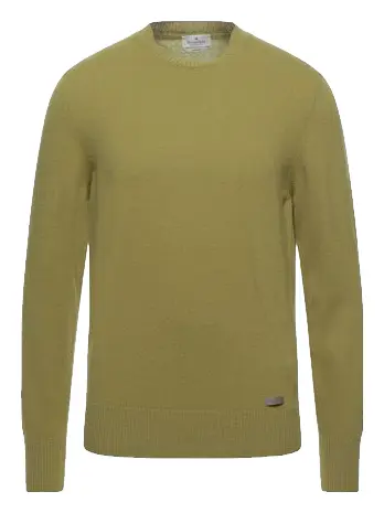 BROOKSFIELD Sweater In Virgin Wool - Green