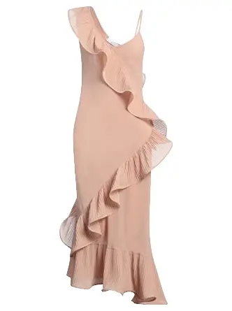 KAOS Midi Dress - Beige