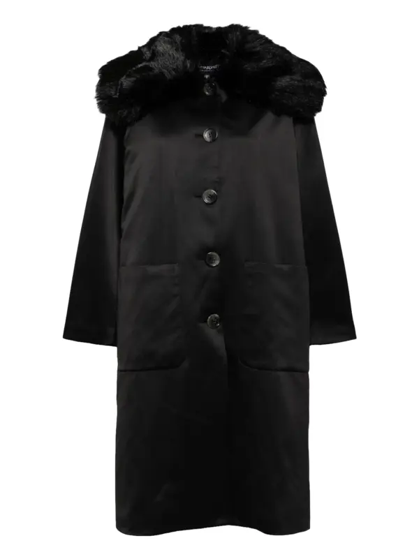 Cynthia Rowley Single-breasted Coat - Black