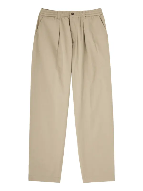 Universal Works Tapered Cotton Trousers - Ecru