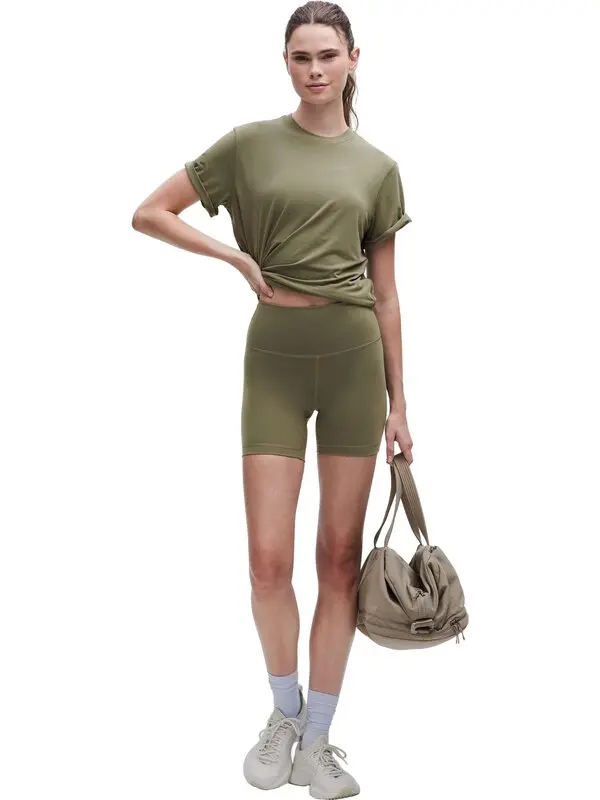 Lululemon Jersey Training Short-sleeve Shirt - Bay Leaf