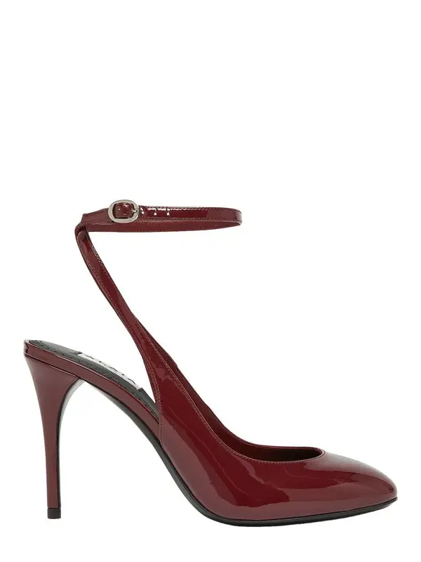 Alaïa Patent Leather Slingback Pumps - Rouge