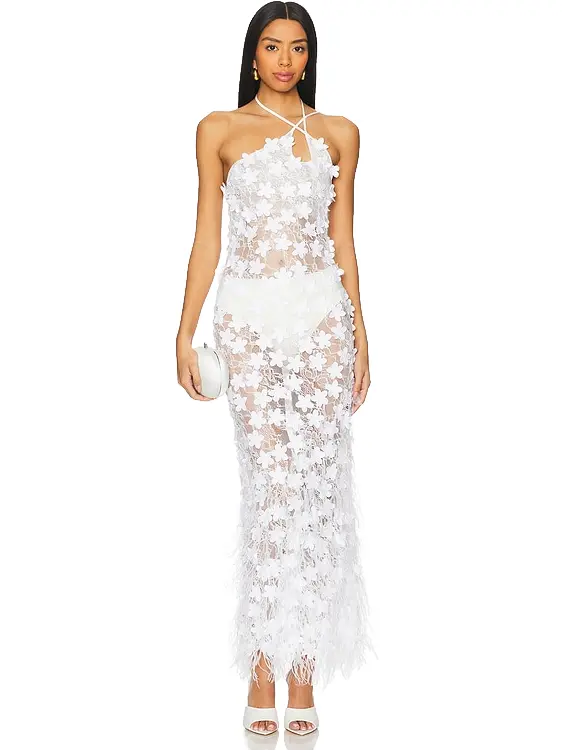 ROBERTA EINER Nadia Dress - White