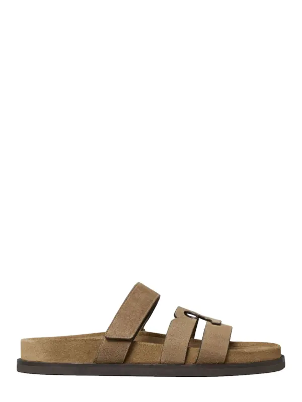 Tory Burch Ines Slides - Neutrals