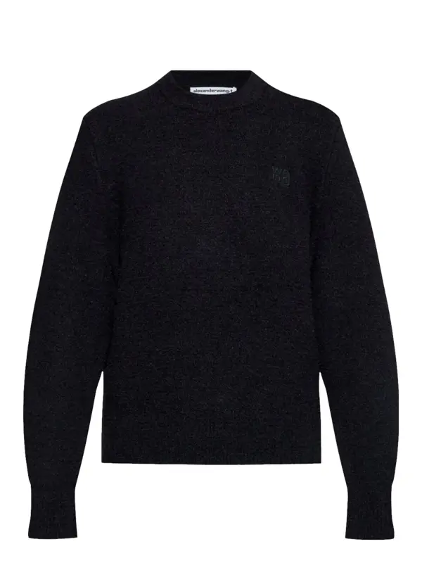 Alexander Wang Textured-finish Jumper - Black