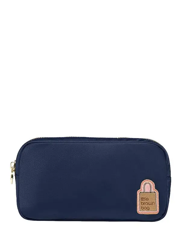 Stoney Clover Lane Small Pouch With Patch - Sapphire