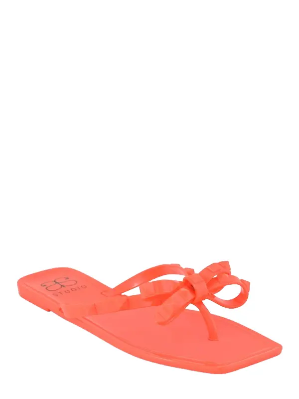 ANDREW STEVENS Vallie Jelly Sandals - Orange