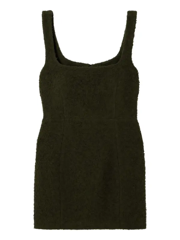 TOTÊME Wool-blend Bouclé Top - Green