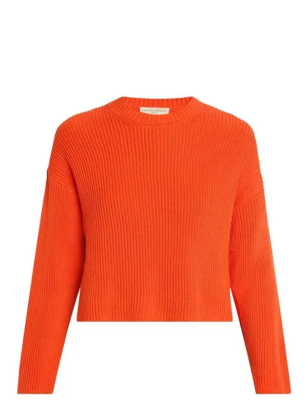 Officine Générale Luccita Crewneck Sweater - Acid Sun