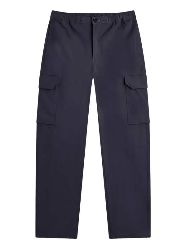 Paul Smith Elastic Waist Cargo Pants - Navy
