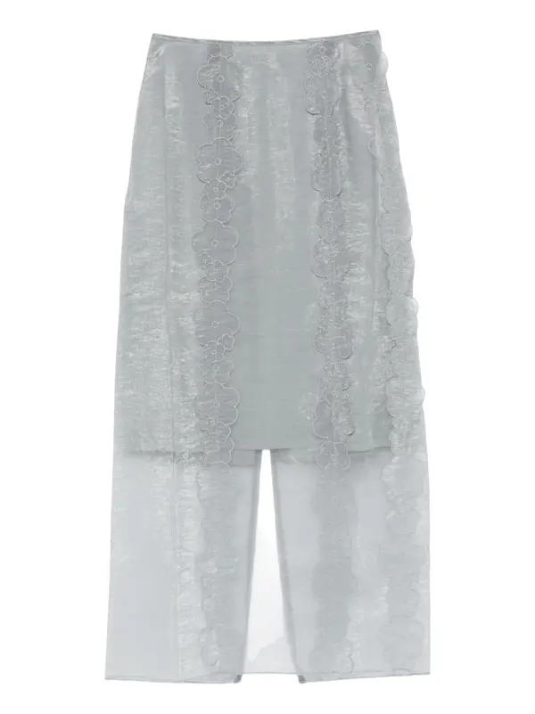 Cecilie Bahnsen Olympia Skirt - Grey