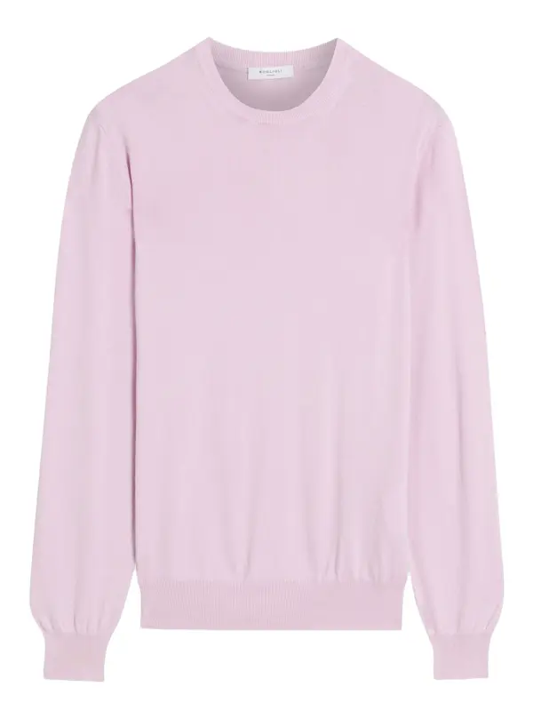 Boglioli Cotton Sweater - Lilac