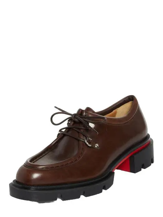 CHRISTIAN LOUBOUTIN Our Pabelito Lug Sole Derby - Cosme