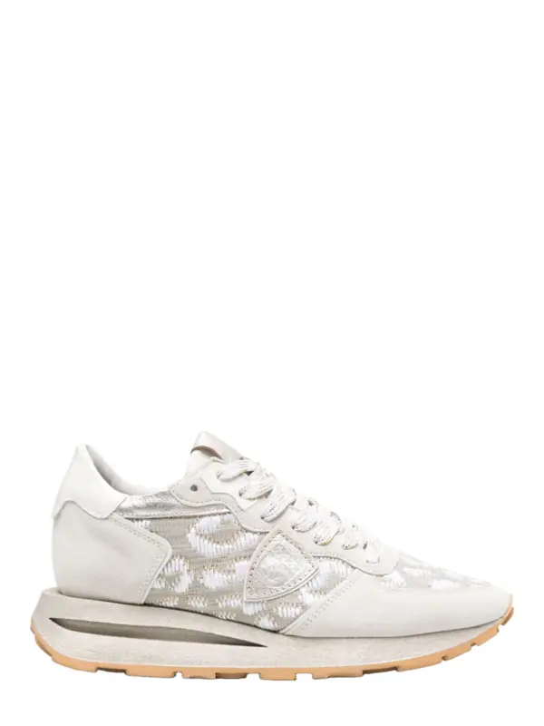 Philippe Model Tropez Haute Sneakers - Neutrals