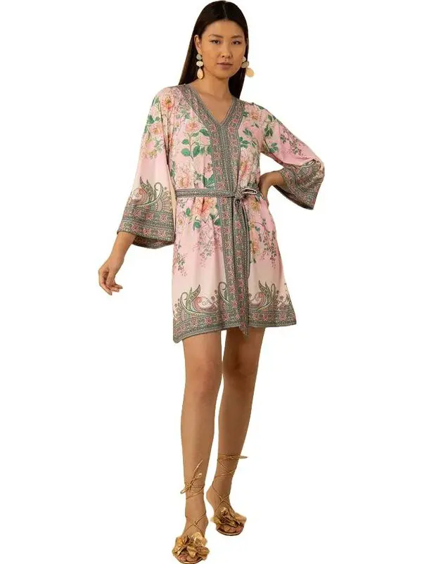 Hale Bob Kaliyah Jersey Mini Dress - Pink
