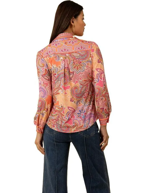 Hale Bob Anya Jersey Top - Pink