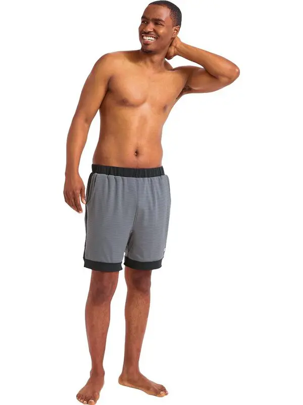 JAMBYS Softstretch Basketball Shorts - Gray / Black