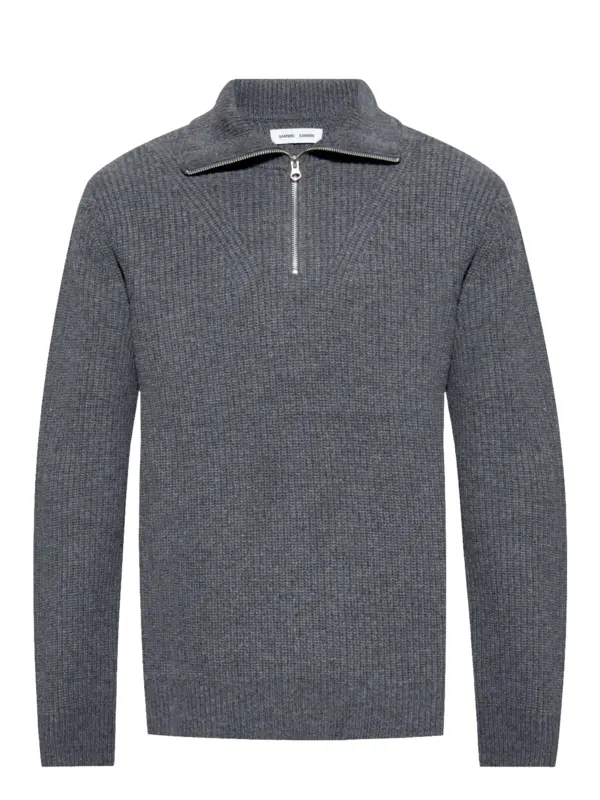 SAMSOE SAMSOE Wool Sweater - Grey