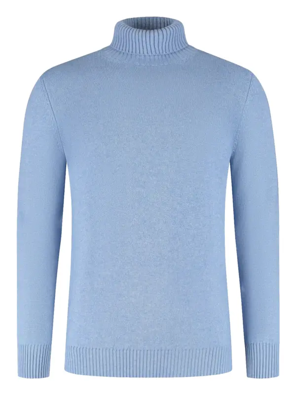 DORIANI CASHMERE Roll-neck Sweater - Blue