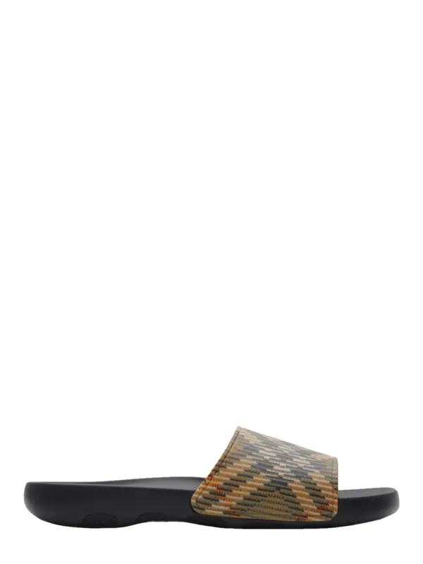 Burberry Vintage Check Dive Slides - Brown