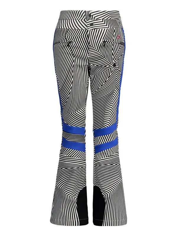 Perfect Moment Star-print High-waist Aurora Flare Pant - Warped-star-print