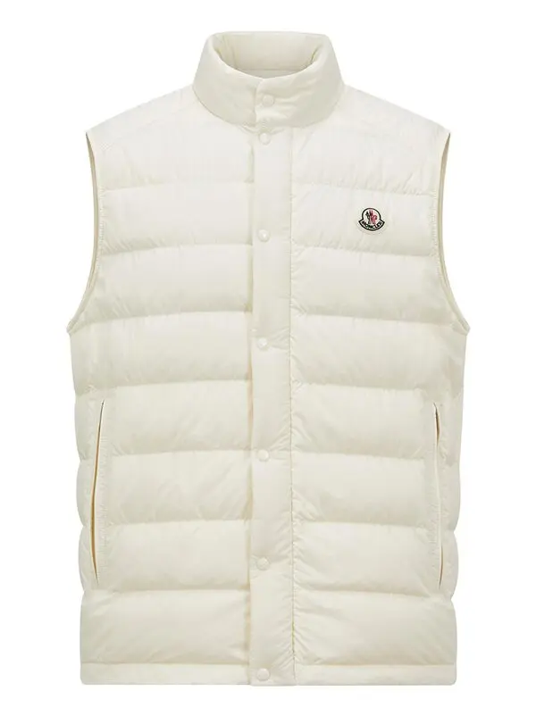 Moncler Barthe Down Vest - White
