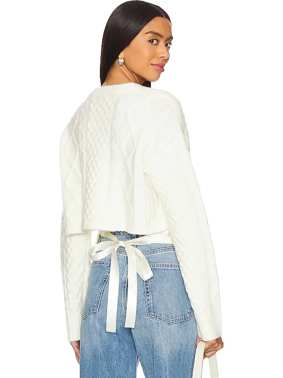 Steve Madden Kessie Sweater - Whisper White